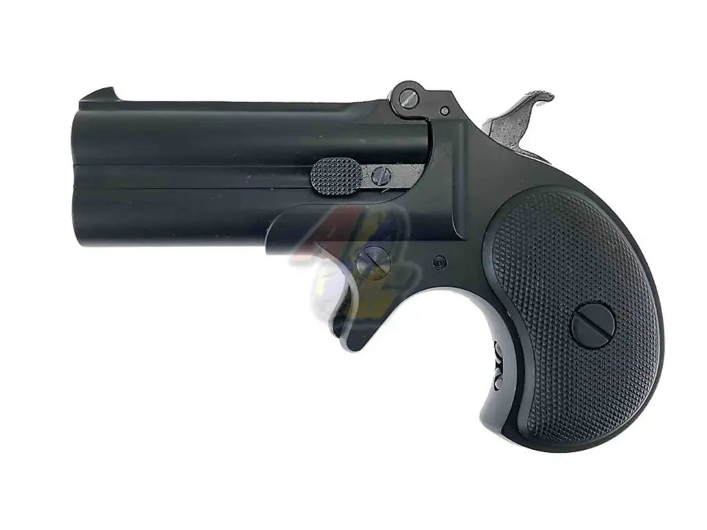 Marushin Derringer 6mm X Cartridge Gas Non-Blowback Pistol (Black HW ...